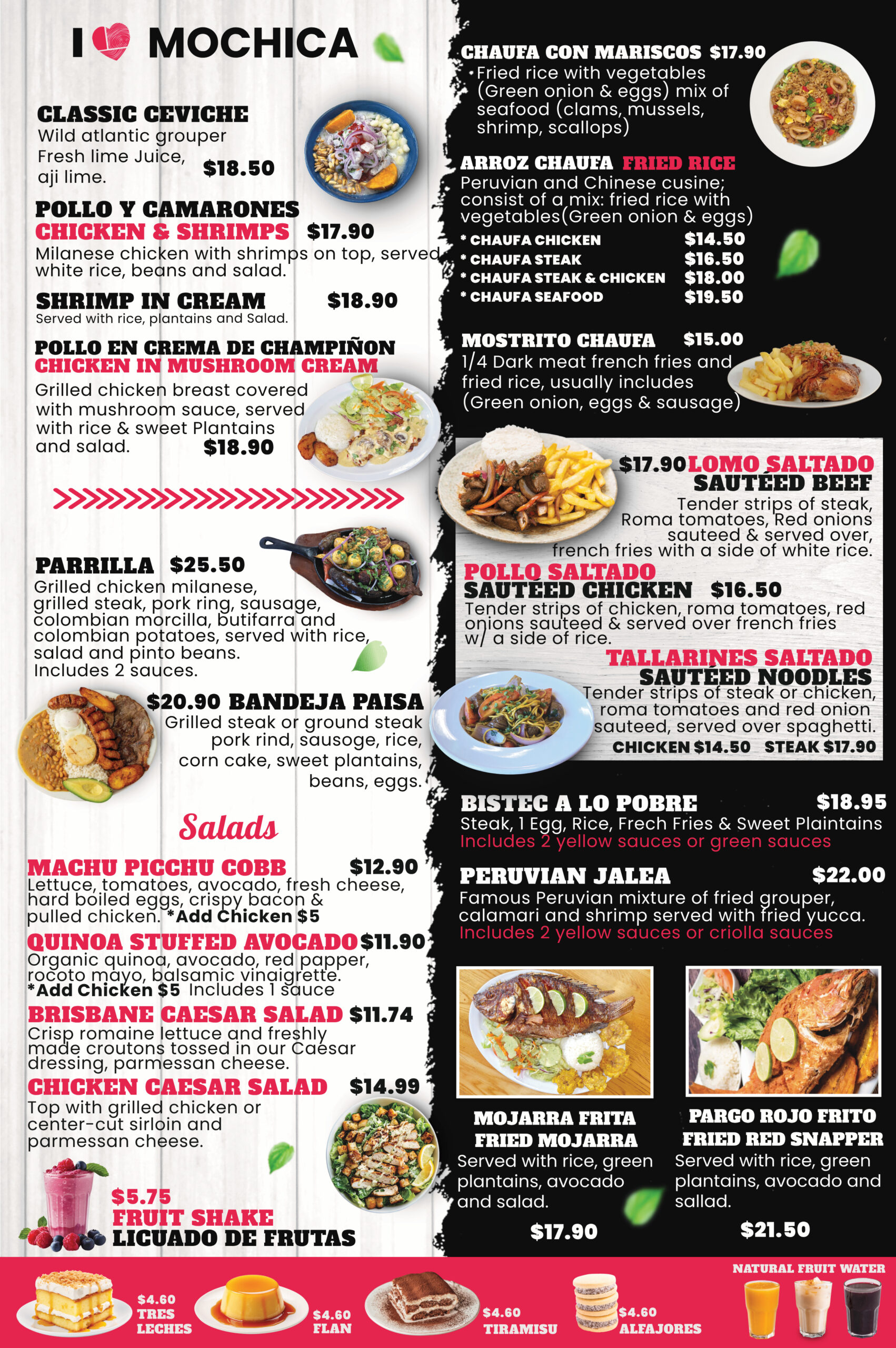 Menu – mochicachicken.com